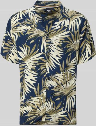 HUGO BOSS Regular Fit Freizeithemd aus reiner Viskose Modell BEACH SHIRT