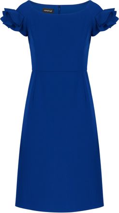 Apart Fashion APART Cocktailkleid mit sehr weiten Ausschnitt, Royalblau, 44