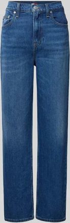 Tommy Jeans Straight Fit Jeans aus Baumwoll-Mix Modell LAYLA
