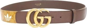 Gucci Ceinture Standard Vintage Pre-owned - Homme - Pre-owned - Brun - Taille: ONE Size