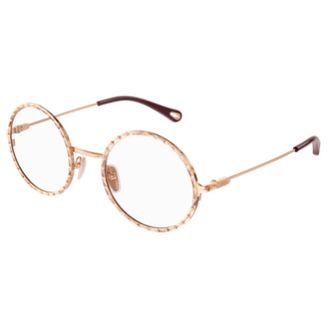 Chlo&eacute; unisex, Accessoires, Jaune, Taille: 50 MM Ch0232O Round Frame