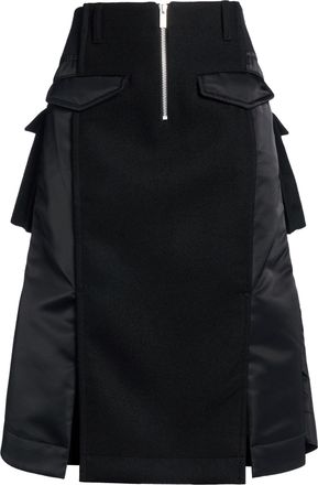 sacai HOSEN & R&Ouml;CKE - Midi-R&ouml;cke auf YOOX.COM