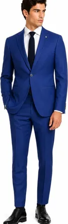 Luigi Bianchi Mantova Herren, Anz&uuml;ge, Blau, MGr&ouml;&szlig;e