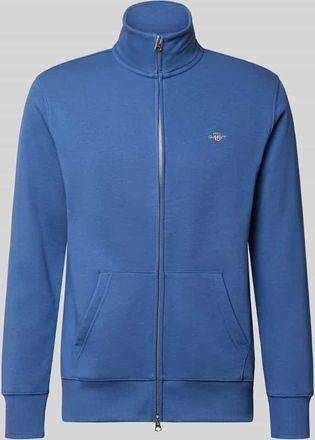 GANT Regular Fit Sweatjacke mit Stehkragen Modell Gield