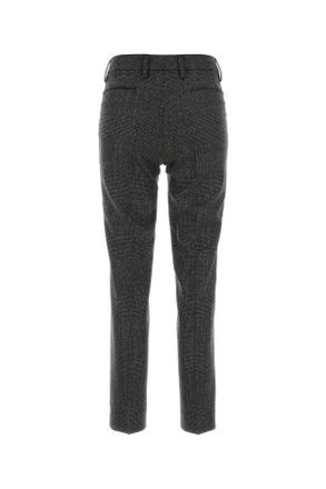 Pantaloni Torino Womens Embroidered Stretch Wool Blend Pant Multinero Pantaloni Trousers