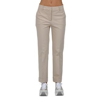 Via Masini 80 Stylische Hose f&uuml;r M&auml;nner - - Trousers - Damen - Beige - XS