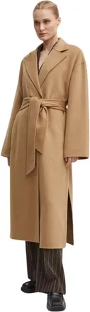 Day Birger Et Mikkelsen Femme, Manteaux, Brun, Taille: 40 FR Wright - Laine Double Face