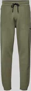 HUGO BOSS Regular Fit Sweatpants mit Jacquard Akzenten Modell ACTIVE PUSH