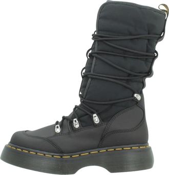 Dr. Martens Buzz Puffer Hi Snowplow Leder & Soft Poly Stiefel - - Shoes - Damen - Schwarzk - 37 EU