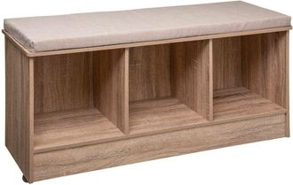 5five Simply Smart 5five Simply Smart - Bank mit 3 f&auml;chern mix n modul mit nat&uuml;rlichem eicheneffekt - 5five