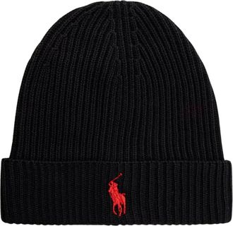 Polo Ralph Lauren Bonnet l&eacute;ger en coton - Homme - Accessoires - Noir - Taille: ONE Size