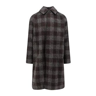 Amaranto Einknopfmantel - - Coats - Herren - Braun - 2XL