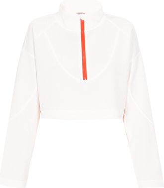 Mymo Sweatshirt Frauen Wei&szlig;