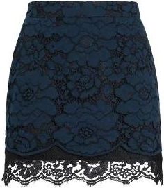 Patou Femme, Jupes, Bleu, Taille: 42 FR Skirt E26