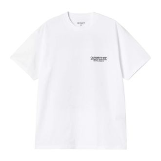 Carhartt Work in Progress S/S Sean Hamilton 03 T-Shirt - - Tops - Herren - Wei&szlig; - L