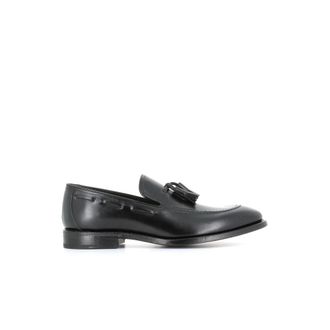 Henderson Schwarze Quastenloafer Flache Schuhe - - Shoes - Herren - Schwarzk - 41 EU