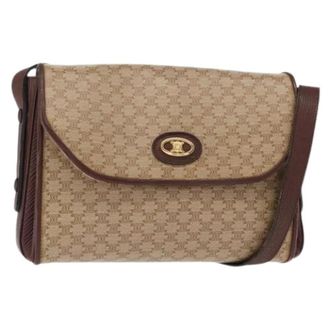 Celine Pre-owned Canvas Umh&auml;ngetasche - - Pre-owned - Damen - Beige - ONE SIZE