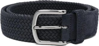 HUGO BOSS Cinturon Sash Ante Marino Trenzado - - Accessories - Herren - Blau - 100 CM