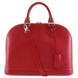 Louis Vuitton Pre-owned Alma PM Epi 2way Bag - Femme - Pre-owned - Rouge - Taille: ONE Size