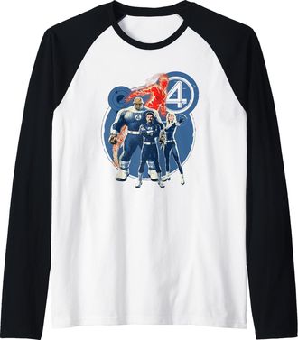MARVEL Fantastic Four Group Bubble Raglan