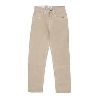 Amish Canvas Mud Dye Straight Leg Hose - - Trousers - Herren - Beige - W34
