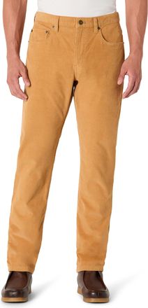 Amazon Essentials Herren Straight Fit 5-Taschen-Cordhose, Br&auml;unen, 32W / 30L