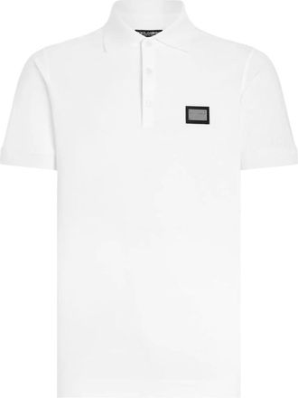 Dolce & Gabbana Homme, Tops, Blanc, Taille: XL Polo