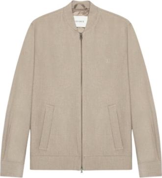 Les Deux Homme, Vestes, Beige, Taille: XL Como Bomber Jacket