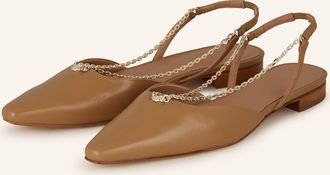 HUGO BOSS Slingballerinas Charlize beige