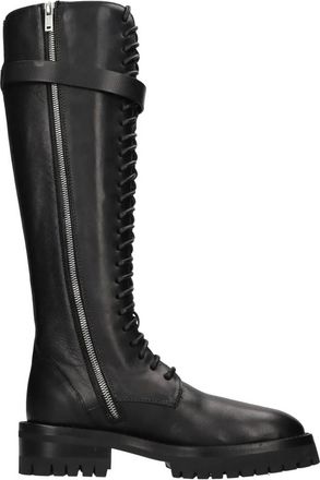 Ann Demeulemeester Femme, Chaussures, Noir, Taille: 36 EU Bottes Noires