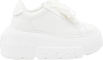 Casadei Femme, Chaussures, Blanc, Taille: 39 EU Baskets