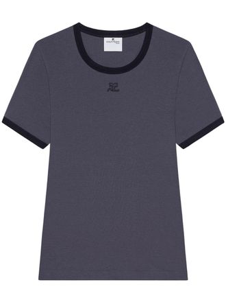Courrèges t-shirt Signature - Gris