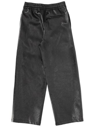 Msgm Viscose Blend Joggers - Black
