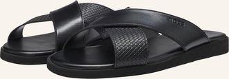 HUGO BOSS Sandalen Darrel_Slid_Crpuwv schwarz