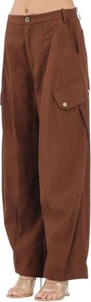 Pinko Pinko, Femme, Pantalons, Brun, Taille: 38 FR Rosalin Pantalons