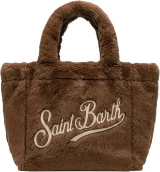 MC2 Saint Barth Colette Soft Fur - Femme - Sacs - Brun - Taille: ONE Size