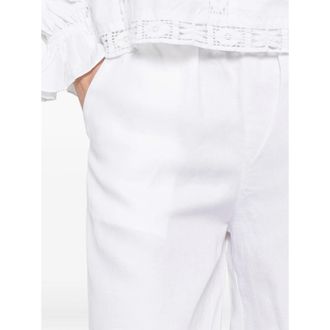 Jcsophie Leaf Trousers - White