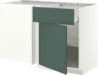 IKEA METOD / MAXIMERA Eckunterschrank mit Schublade+Boden