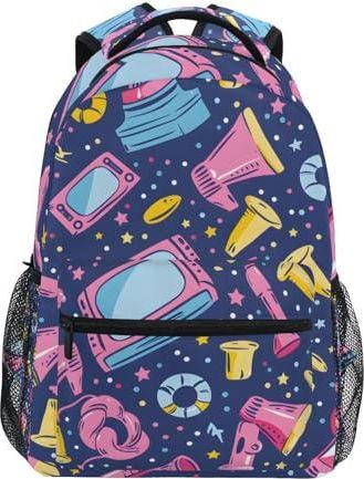 Generic &Eacute;l&eacute;ments Musicaux Du Film Sac &Agrave; Dos Unisexe Sacs A Dos Confort Sacs D&Eacute;cole Pour Ordinateur Portable Femme Homme 29X40Cm