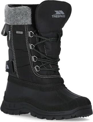 Trespass Bottes de neige - Garçon (39 FR) (Noir)