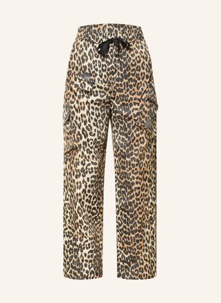 Ganni Cargohose braun