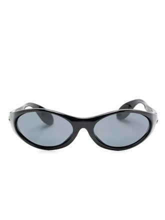 Coperni lunettes de soleil à monture ovale - Noir
