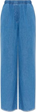 American Vintage Femme, Jeans, Bleu, Taille: 42 FR Izeway Wide-leg Jeans