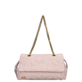 La Carrie Stich&spoon Ledertasche - - Bags - Damen - Rosa - ONE SIZE
