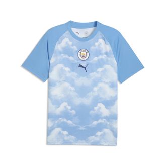 Puma Maillot d&eacute;chauffement Manchester City Homme, Accessoires, Bleu, 3XL