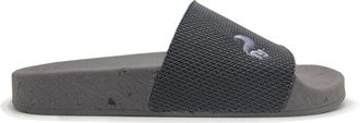 Thies Herren vegan Beach Slides Eco Dunkelgrau & Blau