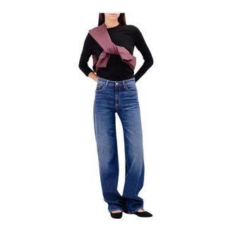 Icon Denim Los Angeles Femme, Jeans, Bleu, Taille: W27 Joia Mom Jeans