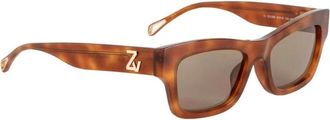Zadig&Voltaire Lunettes de soleil Zv23H1 - unisex - Accessoires - Brun - Taille: ONE Size