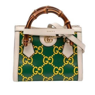 Gucci Pre-owned Diana - Femme - Pre-owned - Vert - Taille: ONE Size