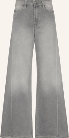 7 For All Mankind Jeans Lotta Tailorless Wide Leg Fit grau